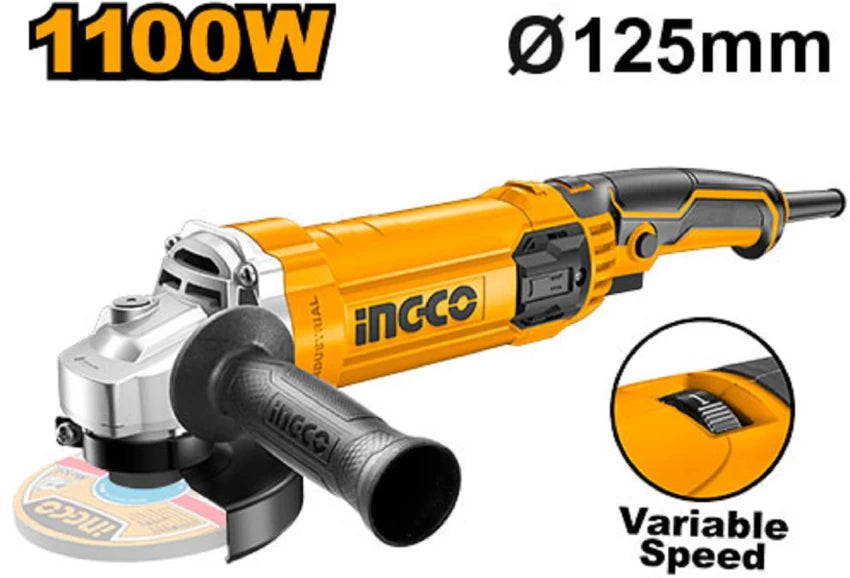 Ingco Angle grinder 1100w AG1100385
