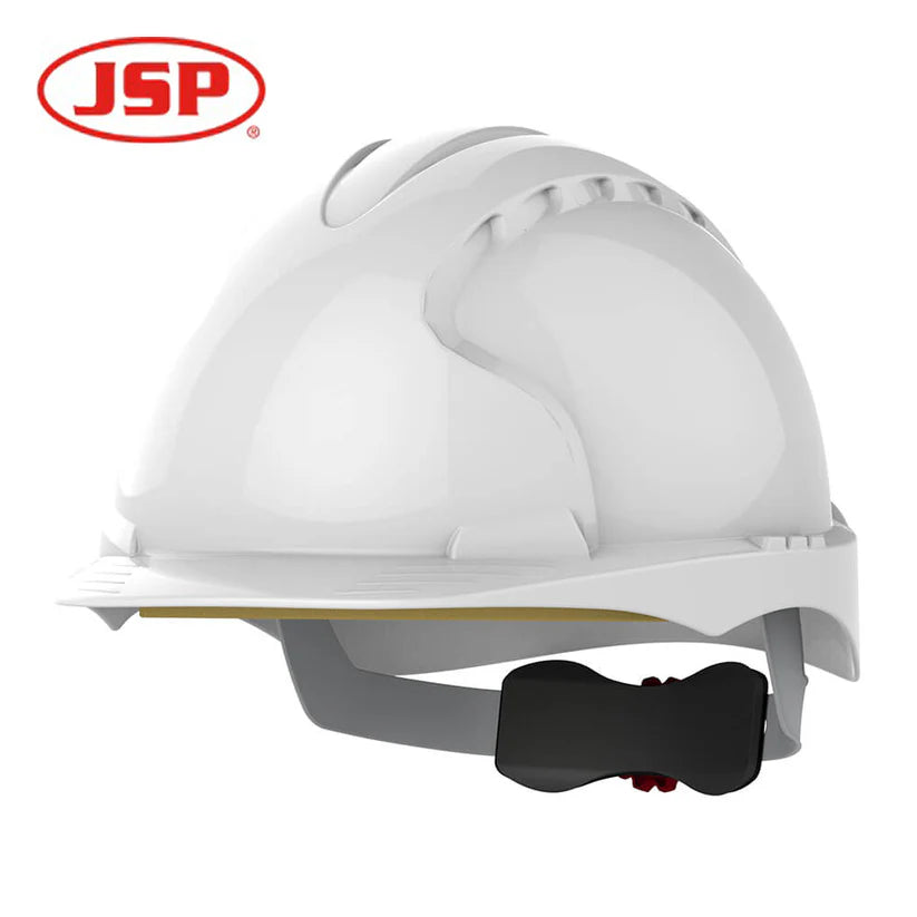 JSP Safety Helmet EVO®3 Wheel Ratchet WHITE