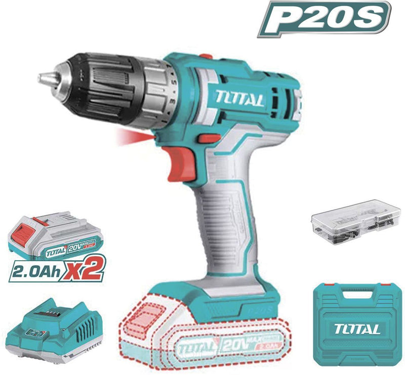 Total Lithium-Ion cordless drill 20V TDLI200528