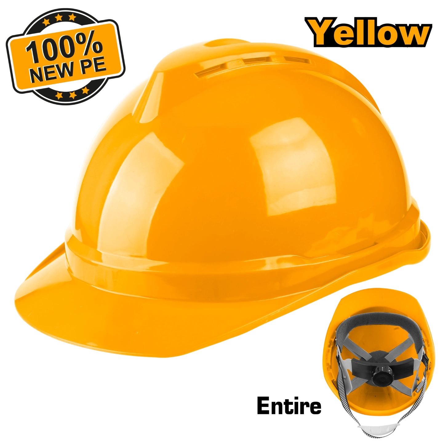 Ingco Safety helmet 390g HSH201
