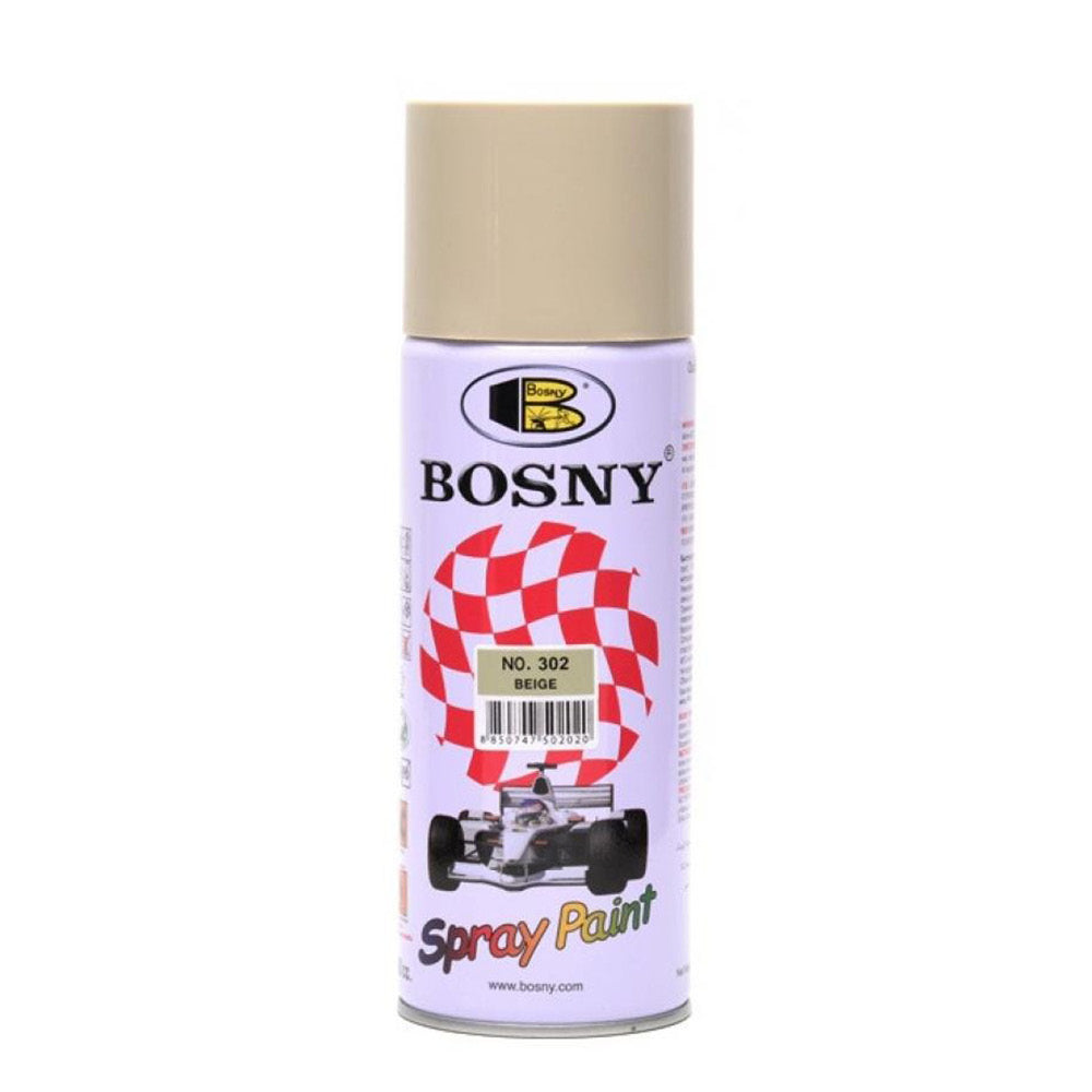 BOSNY ACRYLIC SPRAY PAINT (BEIGE) NO. 302